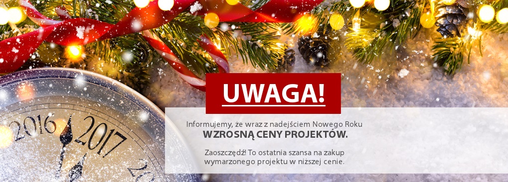 Gotowe projekty domów - gwarancja najniższej ceny - EXTRADOM
